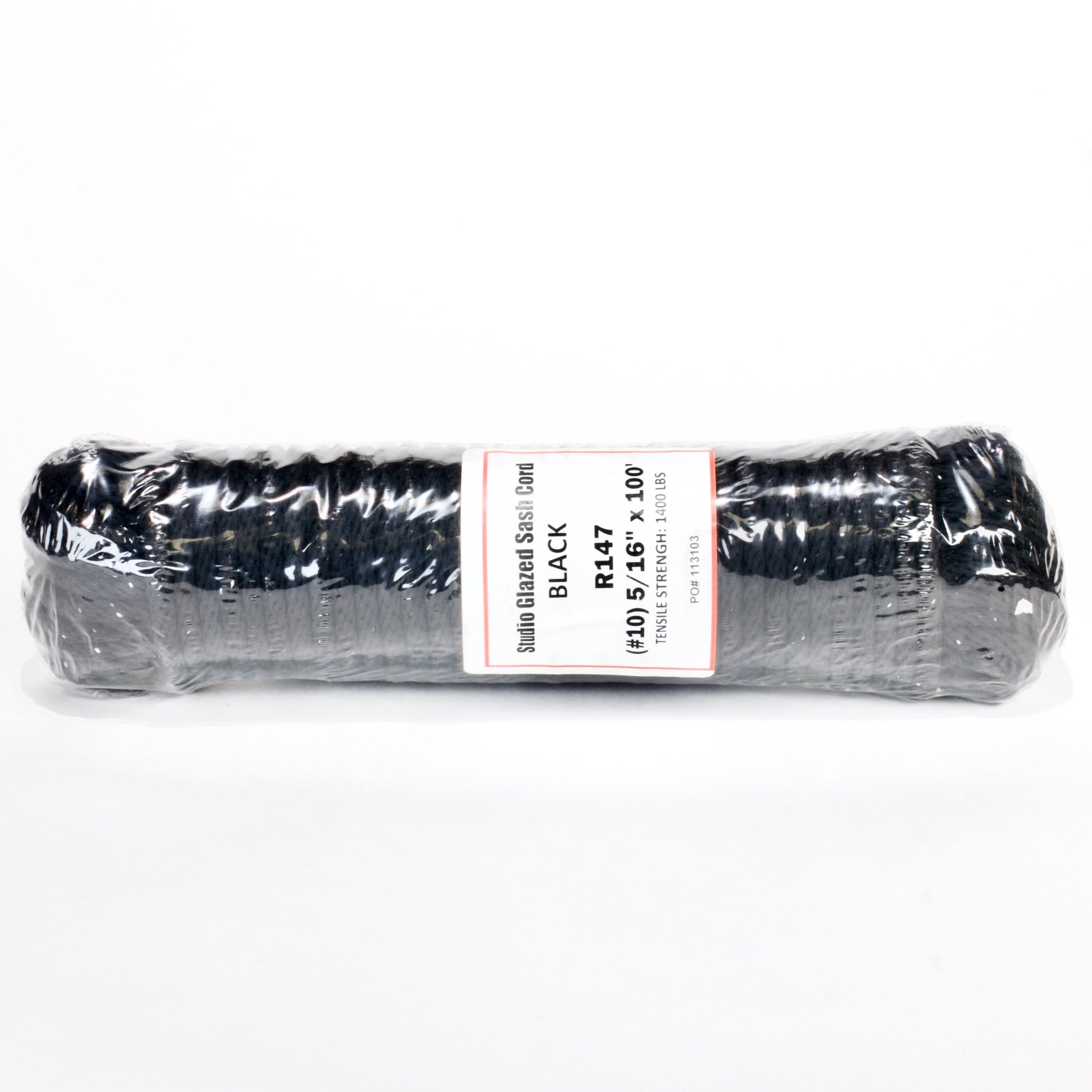 #10 Black Sash Cord, 5/16" x 100' – JCX Expendables