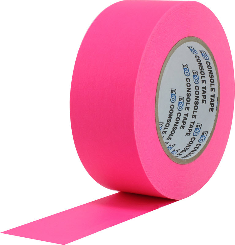 Pro Console Fluorescent Flatback Paper Tape – JCX Expendables